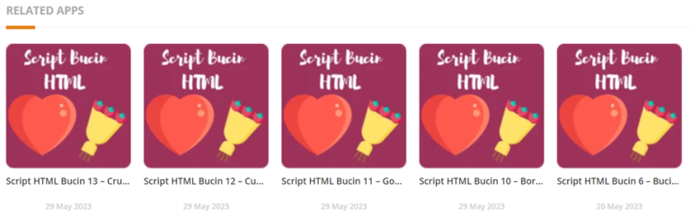 Kumpulan Script HTML Bucin Keren dan Gratis Tanpa Coding