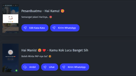 Kumpulan Script HTML Bucin Keren dan Gratis Tanpa Coding