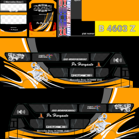25+ Download Livery BUSSID Double Decker Super Racing Scania