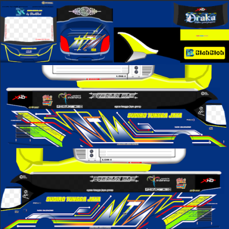 25+ Download Livery BUSSID Draka Transporter Bagus Berwarna