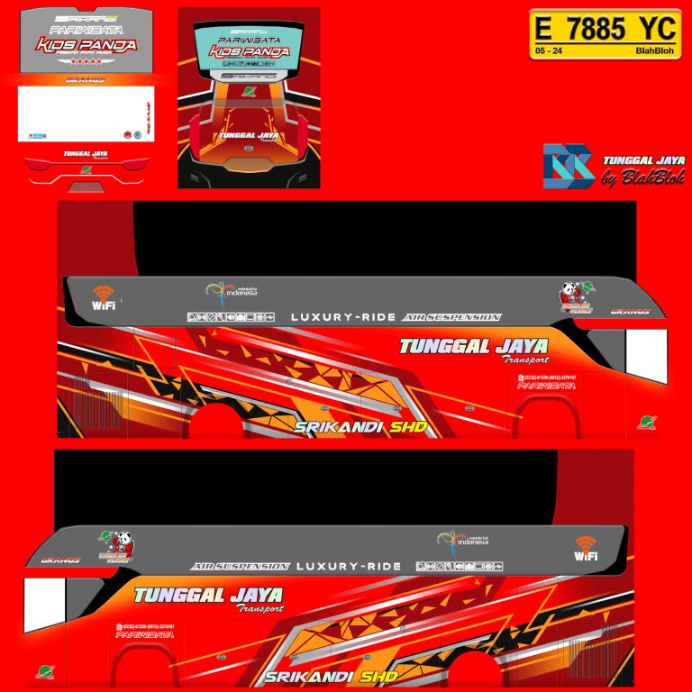 999+ Livery BUSSID HD, SHD, SDD, dan XHD Jernih Terlengkap