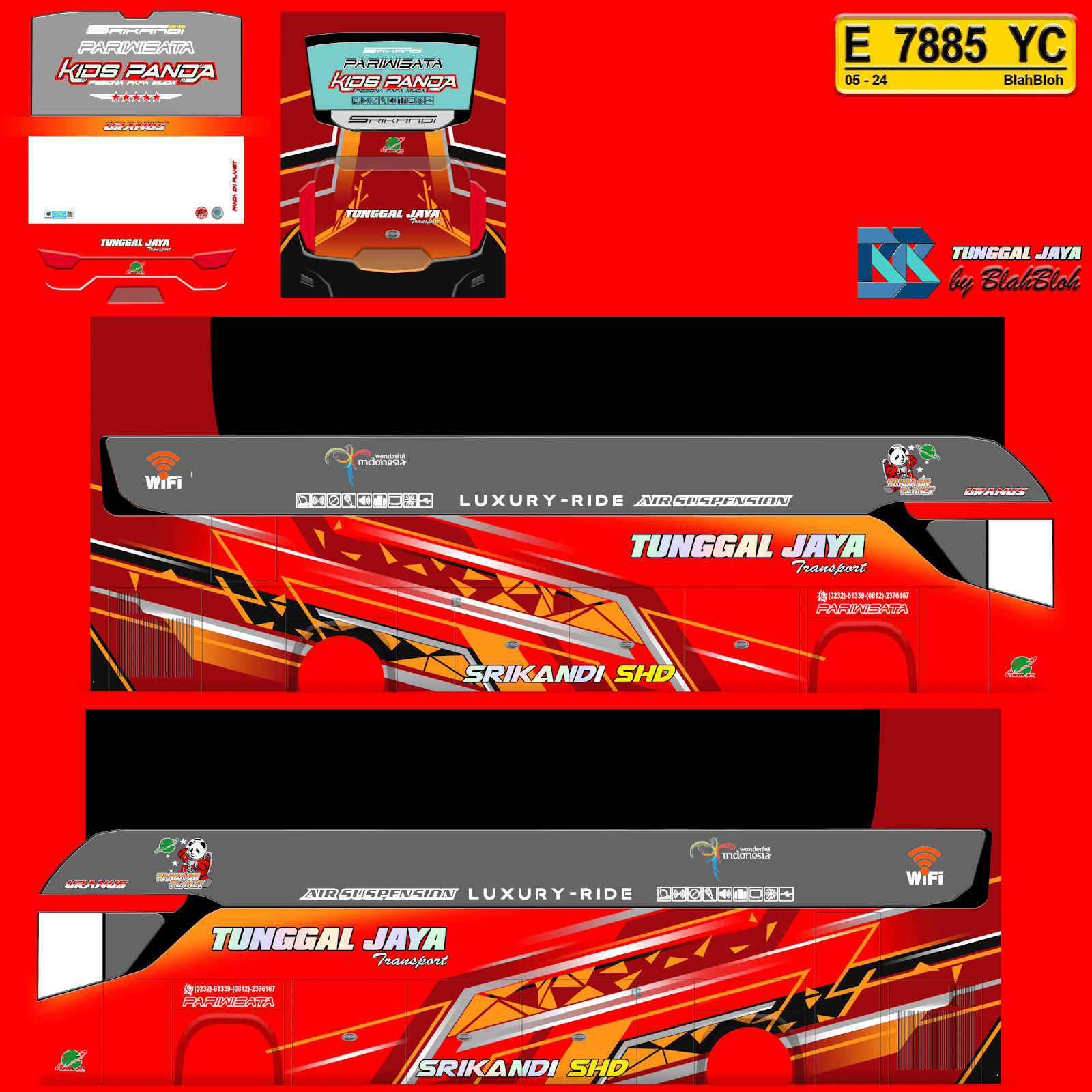 999+ Livery BUSSID HD, SHD, SDD, dan XHD Jernih Terlengkap