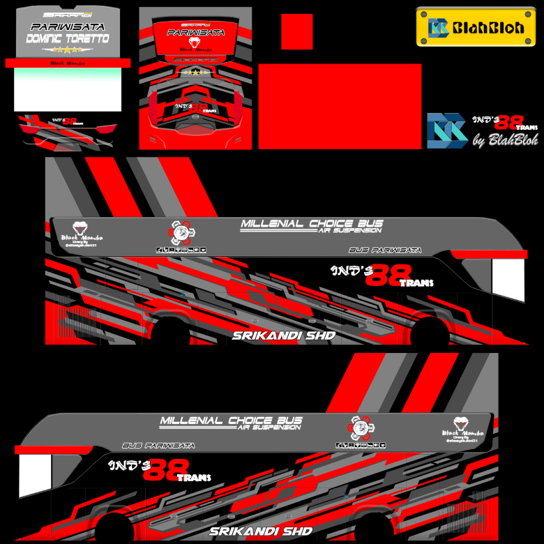 999+ Livery BUSSID HD, SHD, SDD, dan XHD Jernih Terlengkap