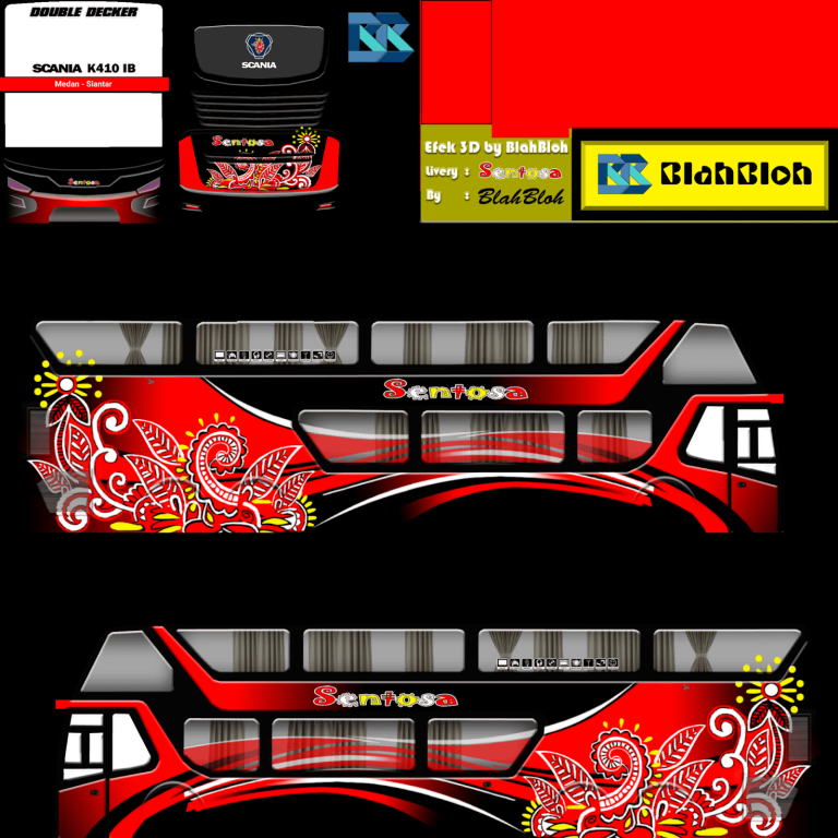 999+ Livery BUSSID HD, SHD, SDD, dan XHD Jernih Terlengkap