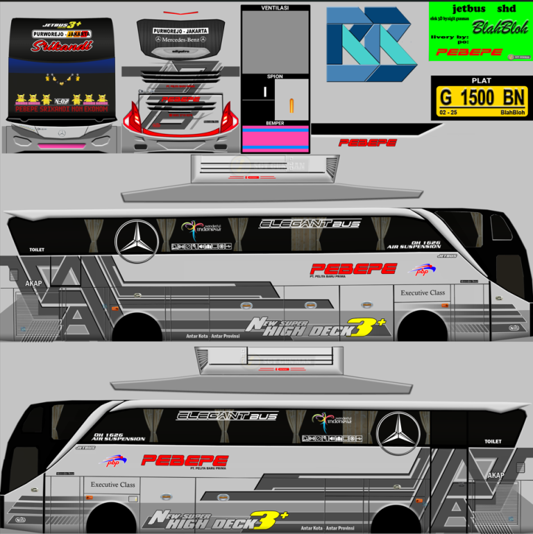 30+ Download Livery BUSSID Sadewa SHD Jernih Super Keren!