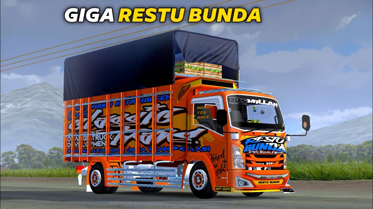 25+ Download MOD BUSSID Truck dan Livery Truck Siap Pakai