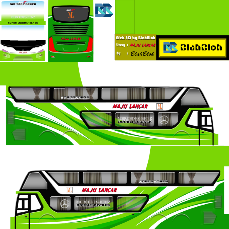 999+ Livery BUSSID HD, SHD, SDD, XHD Terbaik & Gratis 2025!