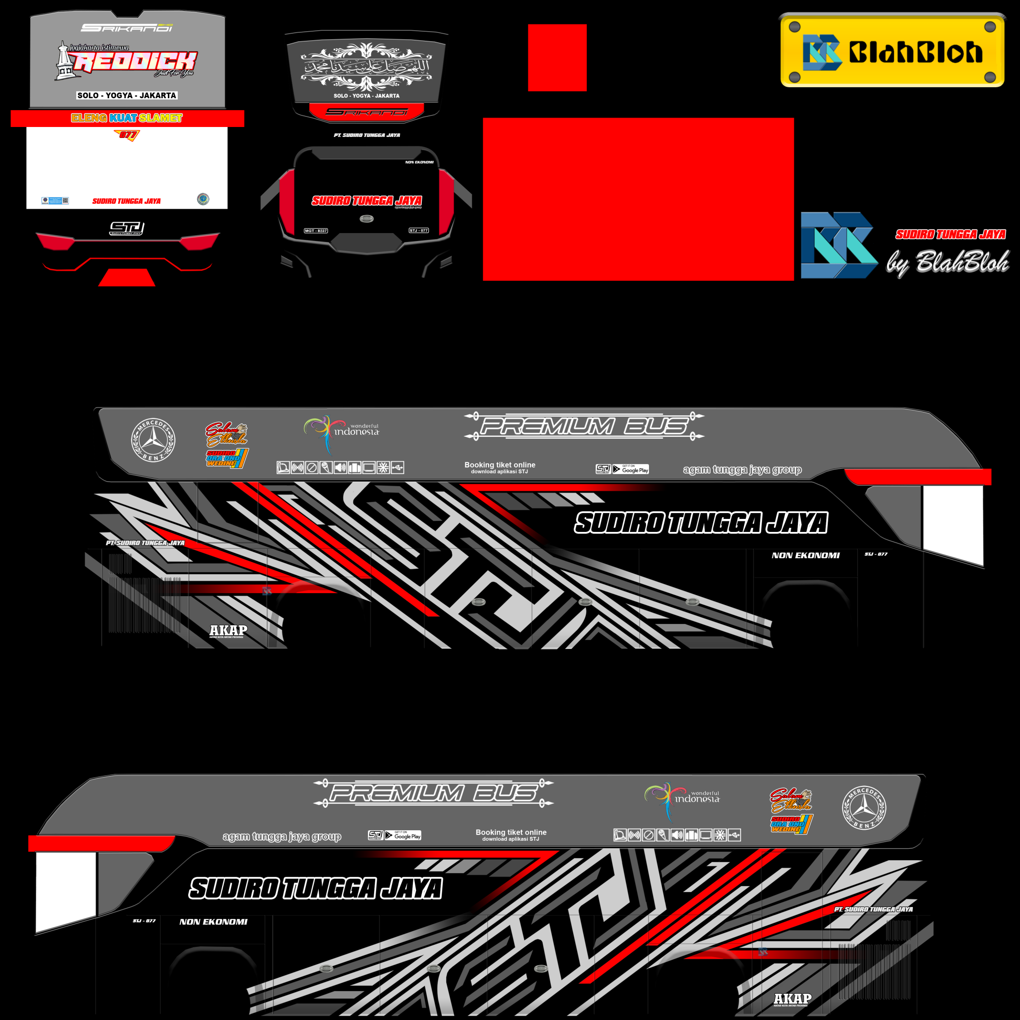 999+ Livery BUSSID HD, SHD, SDD, XHD Terbaik & Gratis 2025!